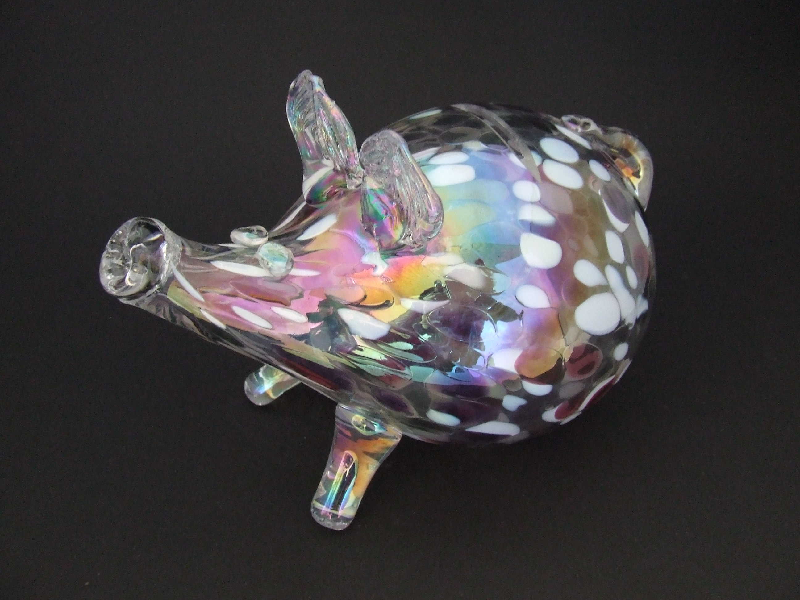 Glass Piggy banks | Artistic Handmade Glassworks Anwa•Glass